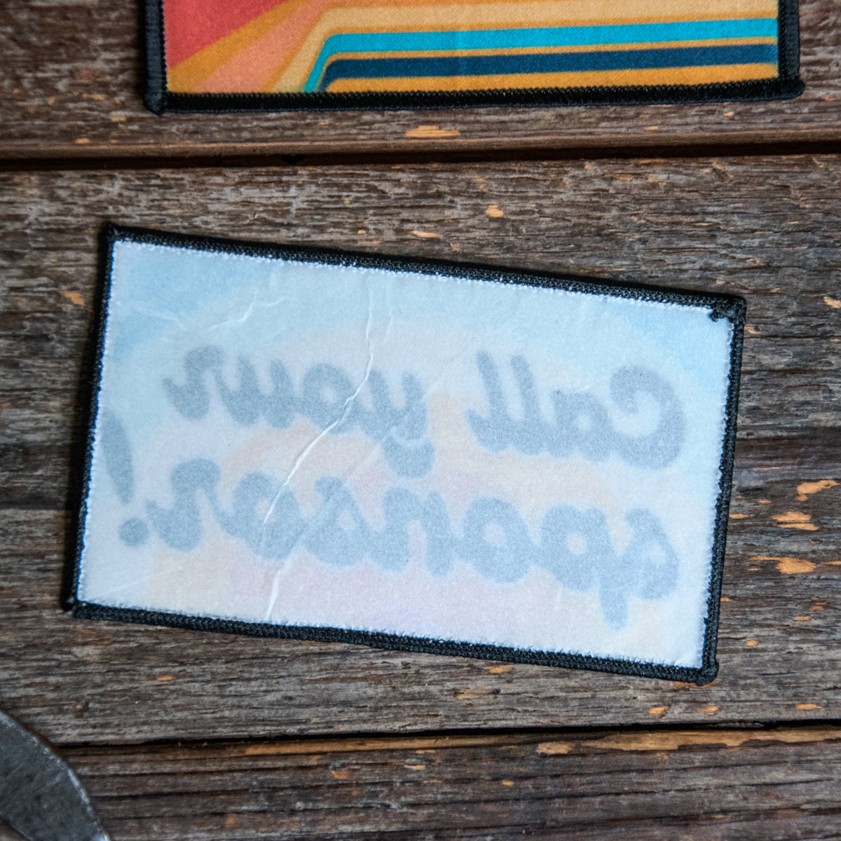 Printed Patch | Get Shit Done – In Blue Handmade